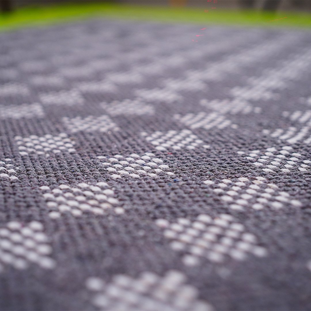 Hand Made Cotton Carpet Diamond Pattern 2 – Verone – Hand-Knotted ...